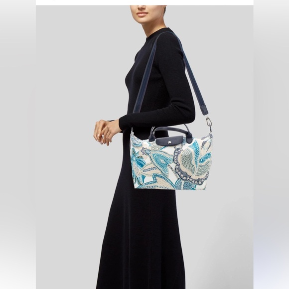Longchamp | Bags | Longchamp Printed Le Pliage Tote | Poshmark